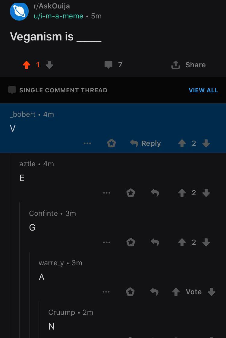 The ouija has spoken | Scrolller