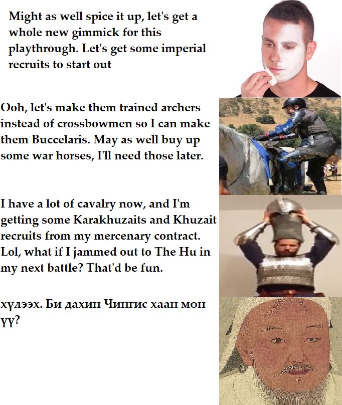 The progression of every bannerlord playthrough | Scrolller