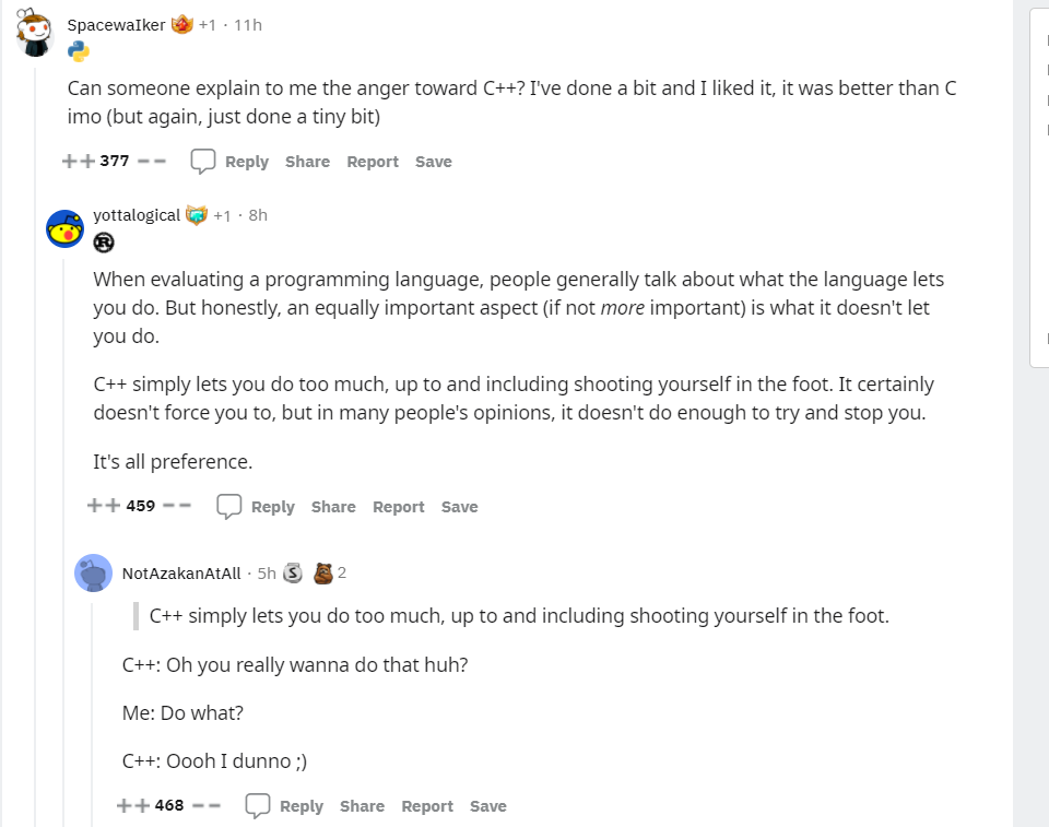 The real ProgrammerHumor is always in the comments | Scrolller