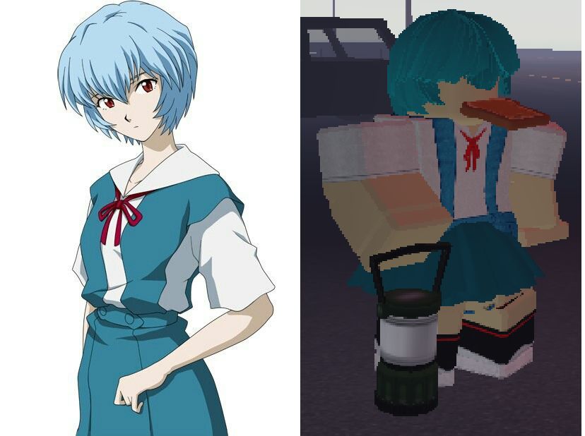 the real rei ayanami in roblox | Scrolller