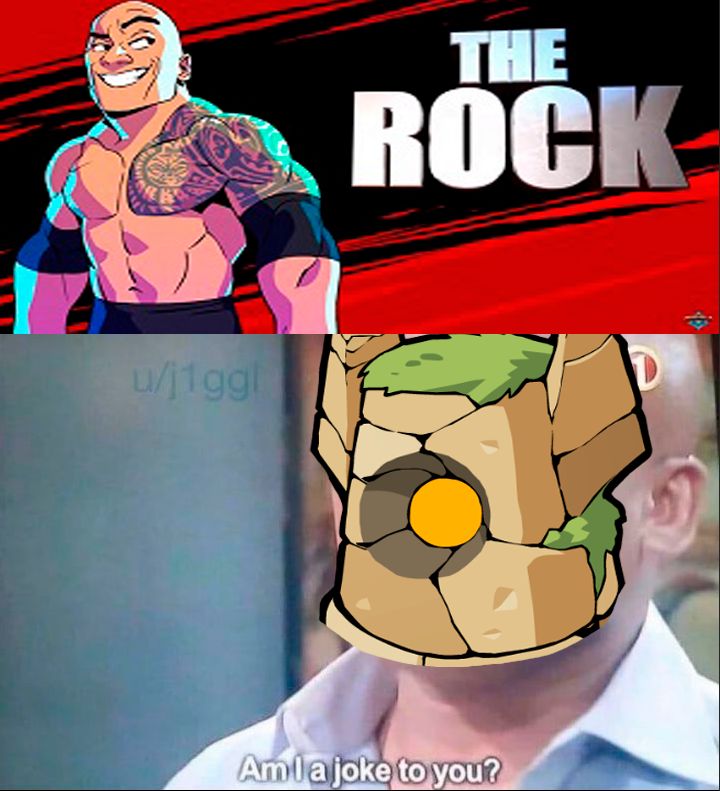 The real "The Rock" | Scrolller