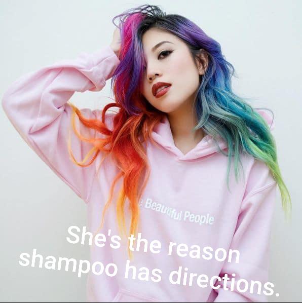 The reason shampoo has directions | Scrolller