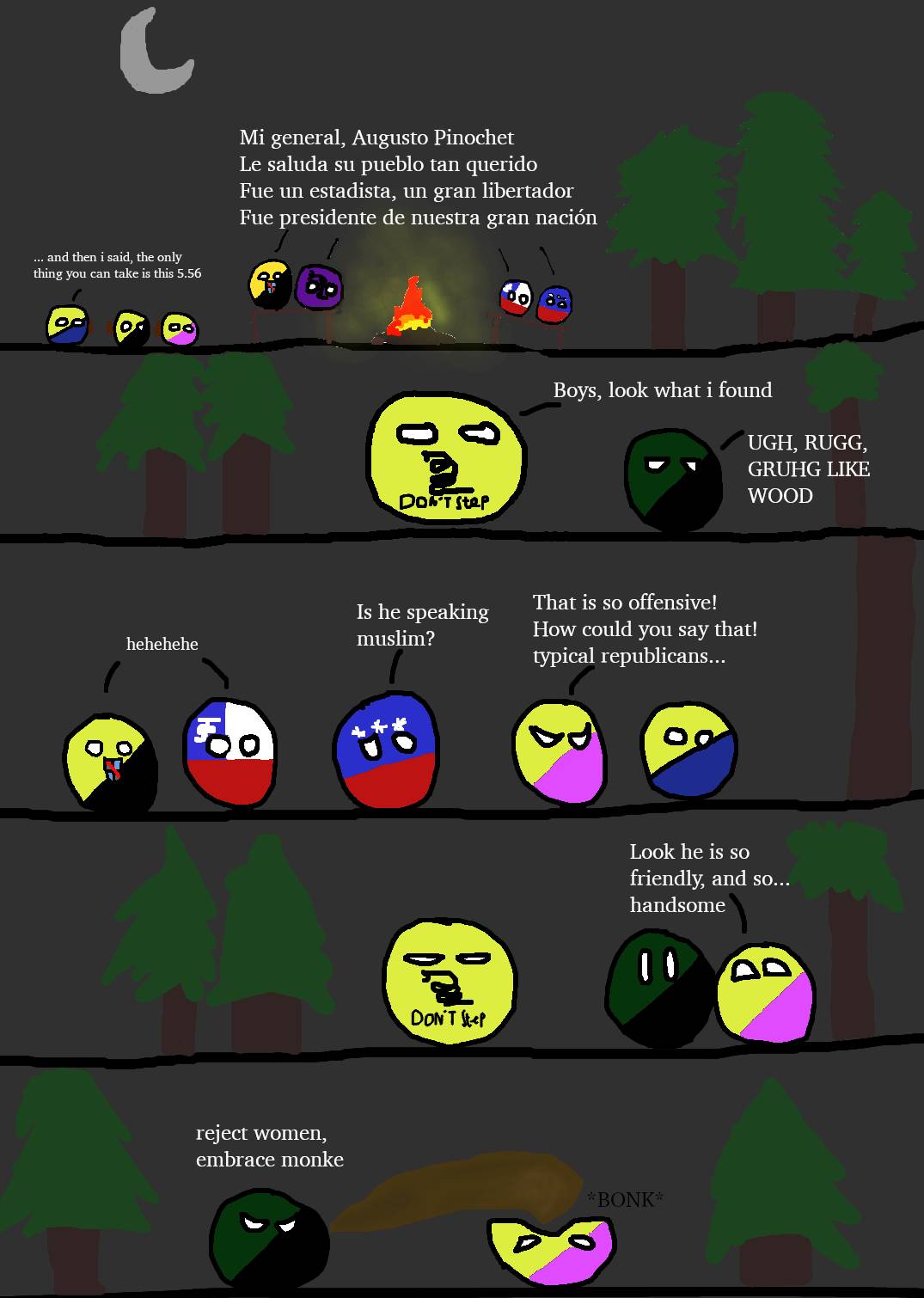 The Rightist go camping | Scrolller