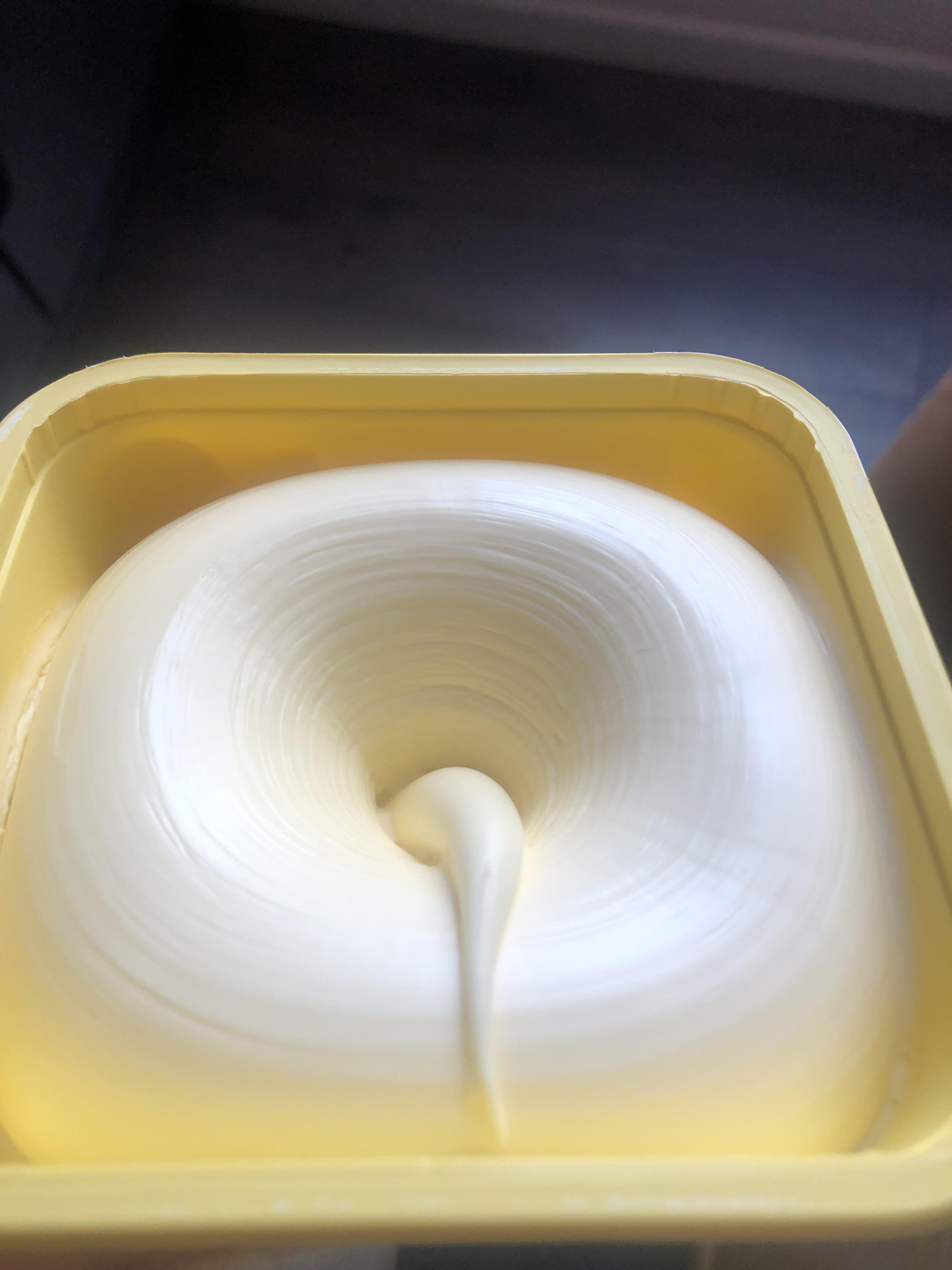 The ripples on that butter | Scrolller