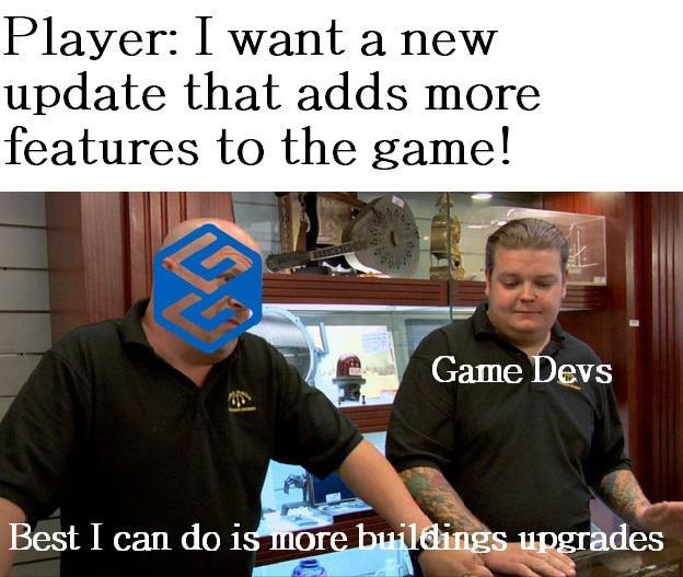 The sad face of the Devs... | Scrolller