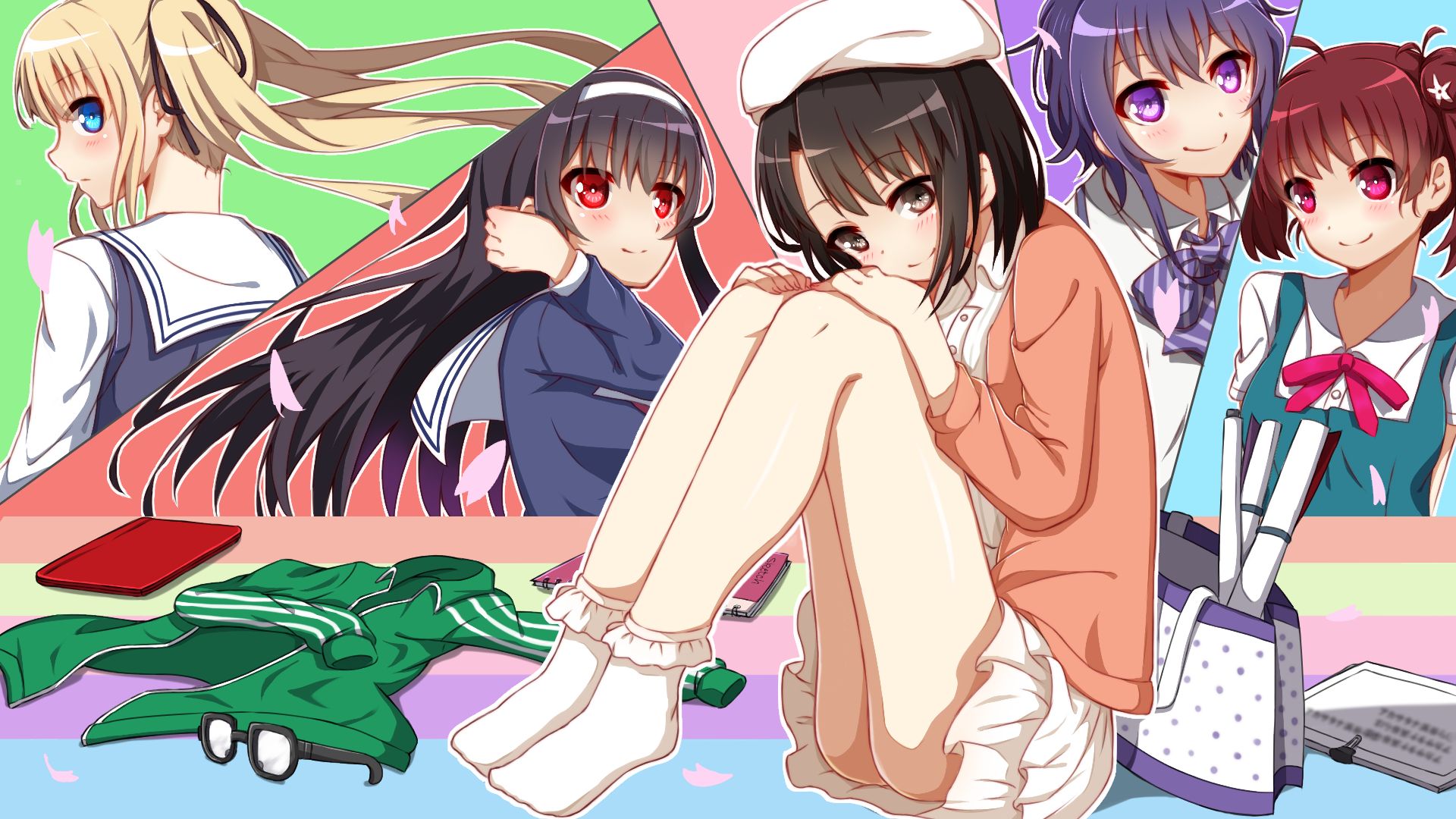 The Saekano girls | Scrolller