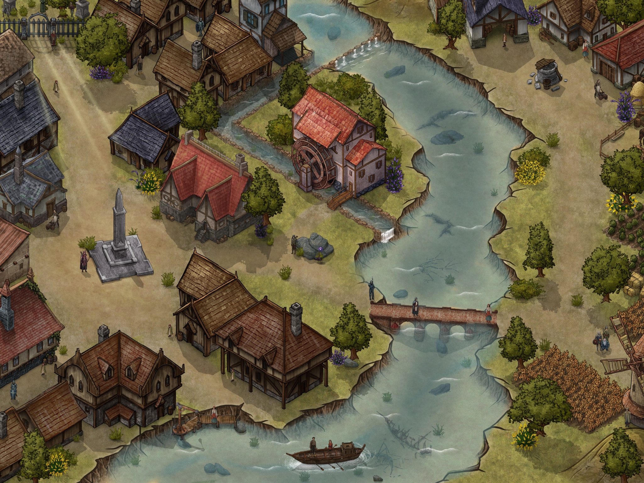 The Small Town of Neuford. | Scrolller