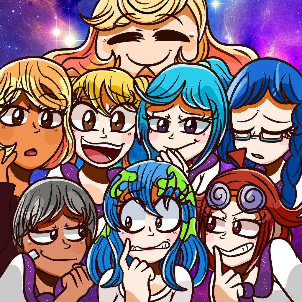The Solar System Gals | Scrolller