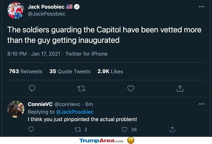 The soldiers guarding the Capitol... | Scrolller