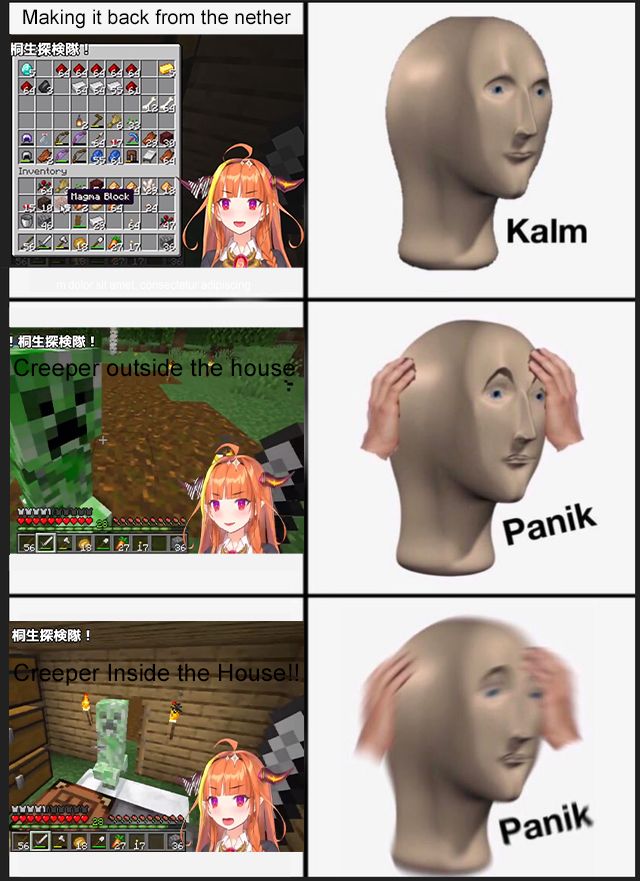 The standard Minecraft experience | Scrolller