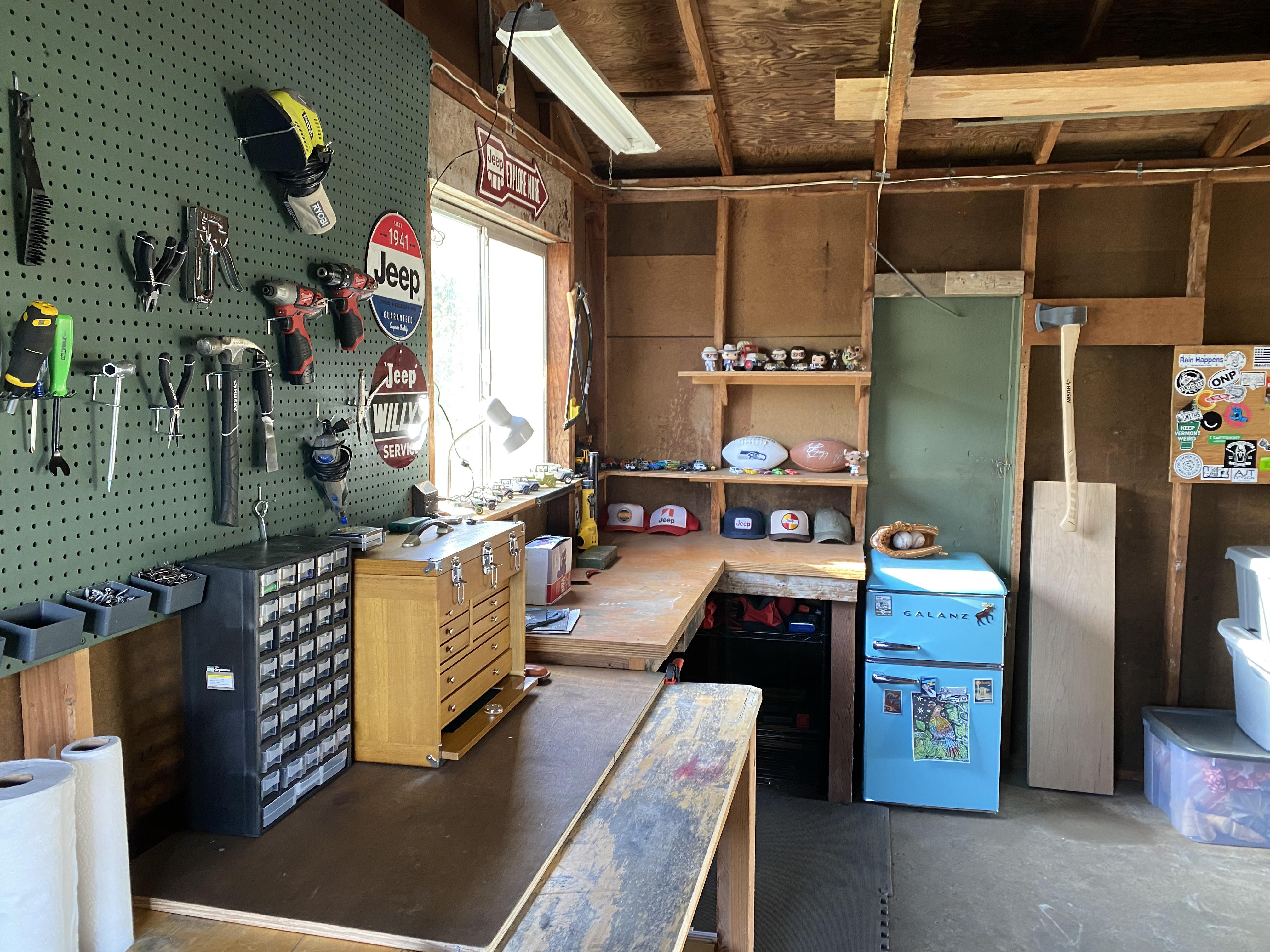 The start of my garage man cave | Scrolller