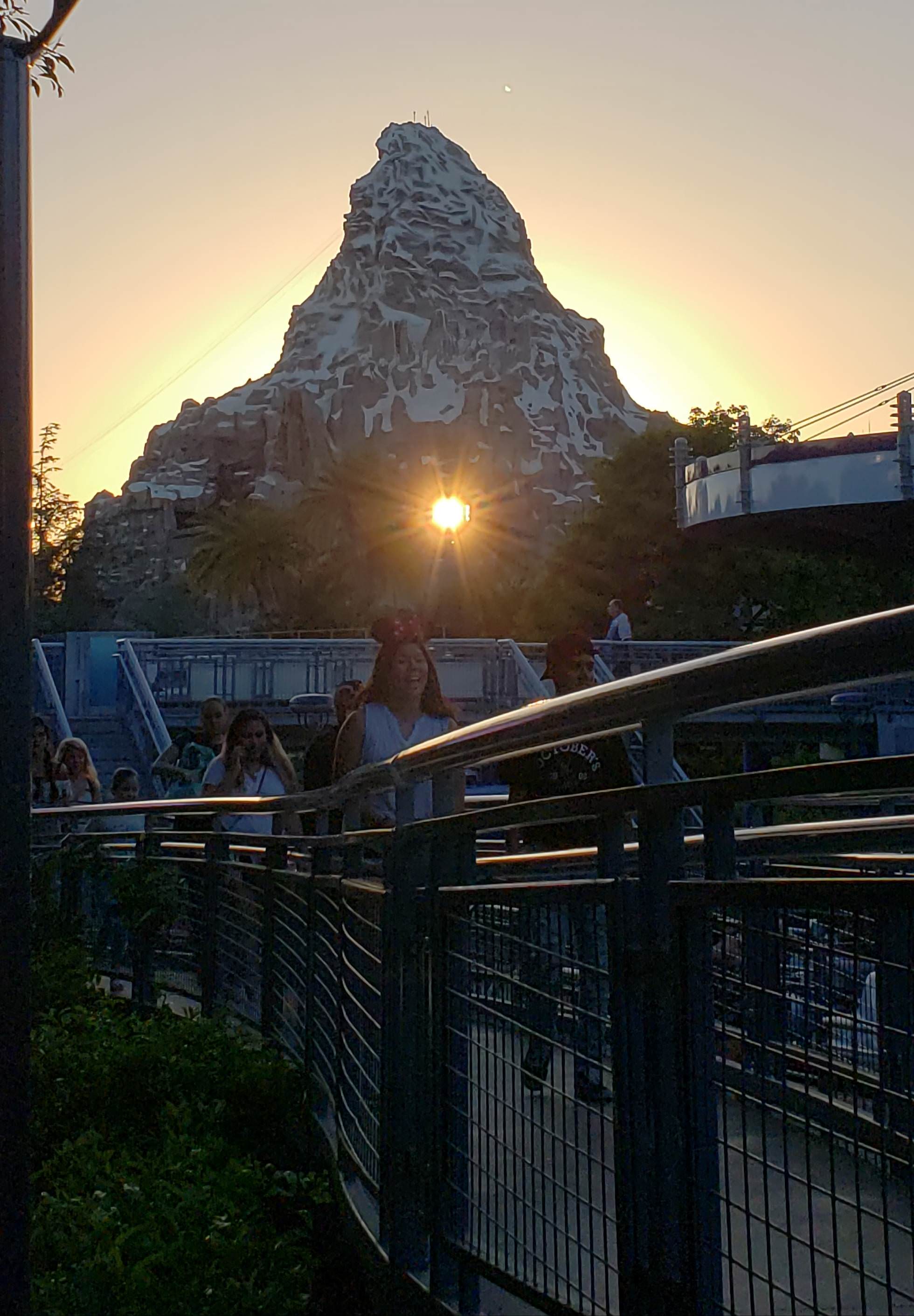 The sun shining through the Matterhorn | Scrolller