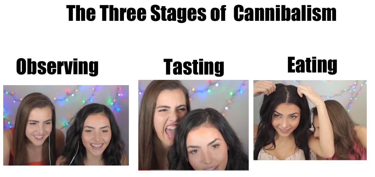 The Three Stages of Canibalism | Scrolller