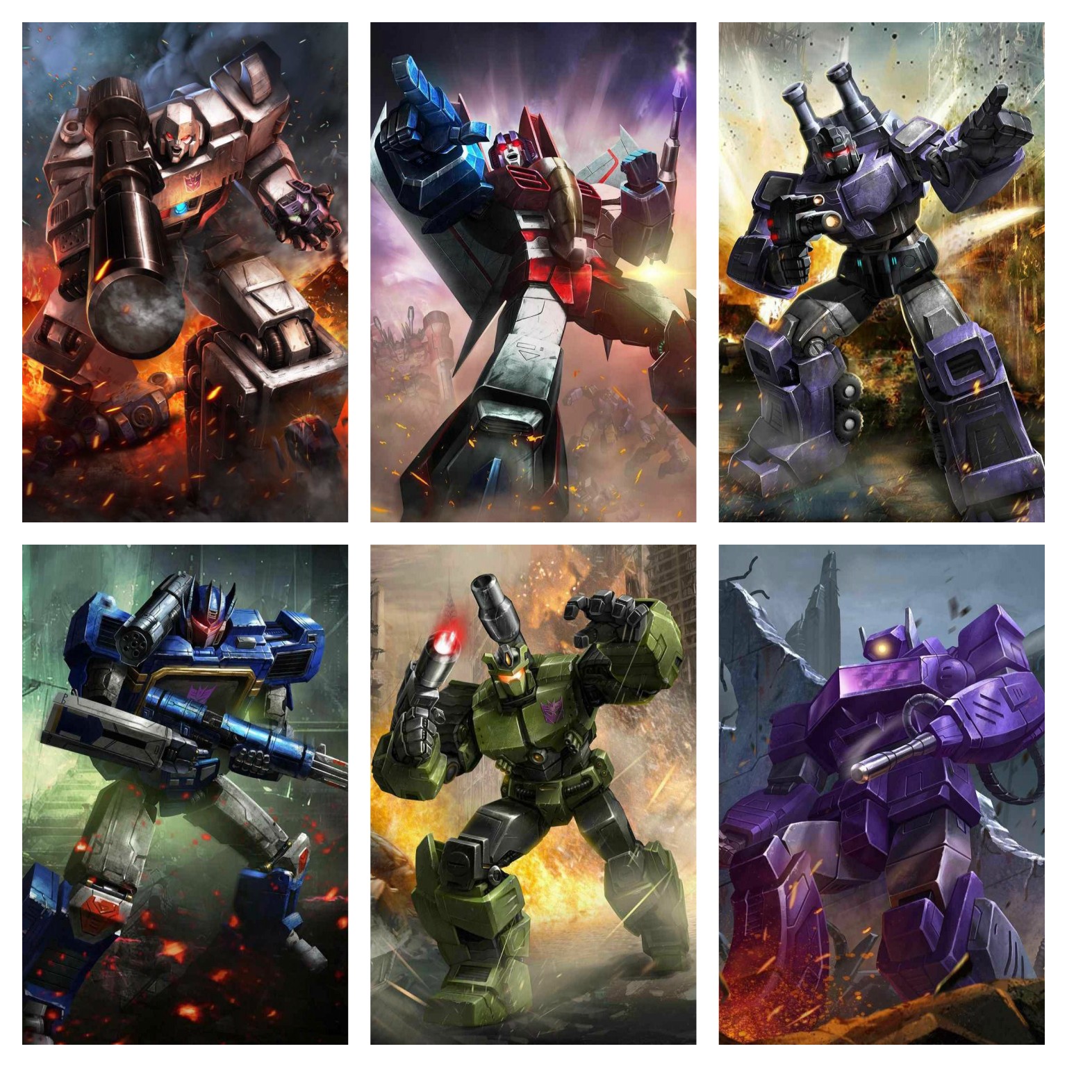 The Transformers Reboot-Decepticon Cast | Scrolller