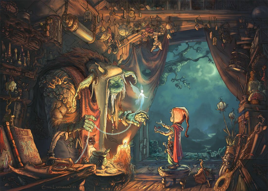 The Troll and The Boy by Emil Landgreen | Scrolller