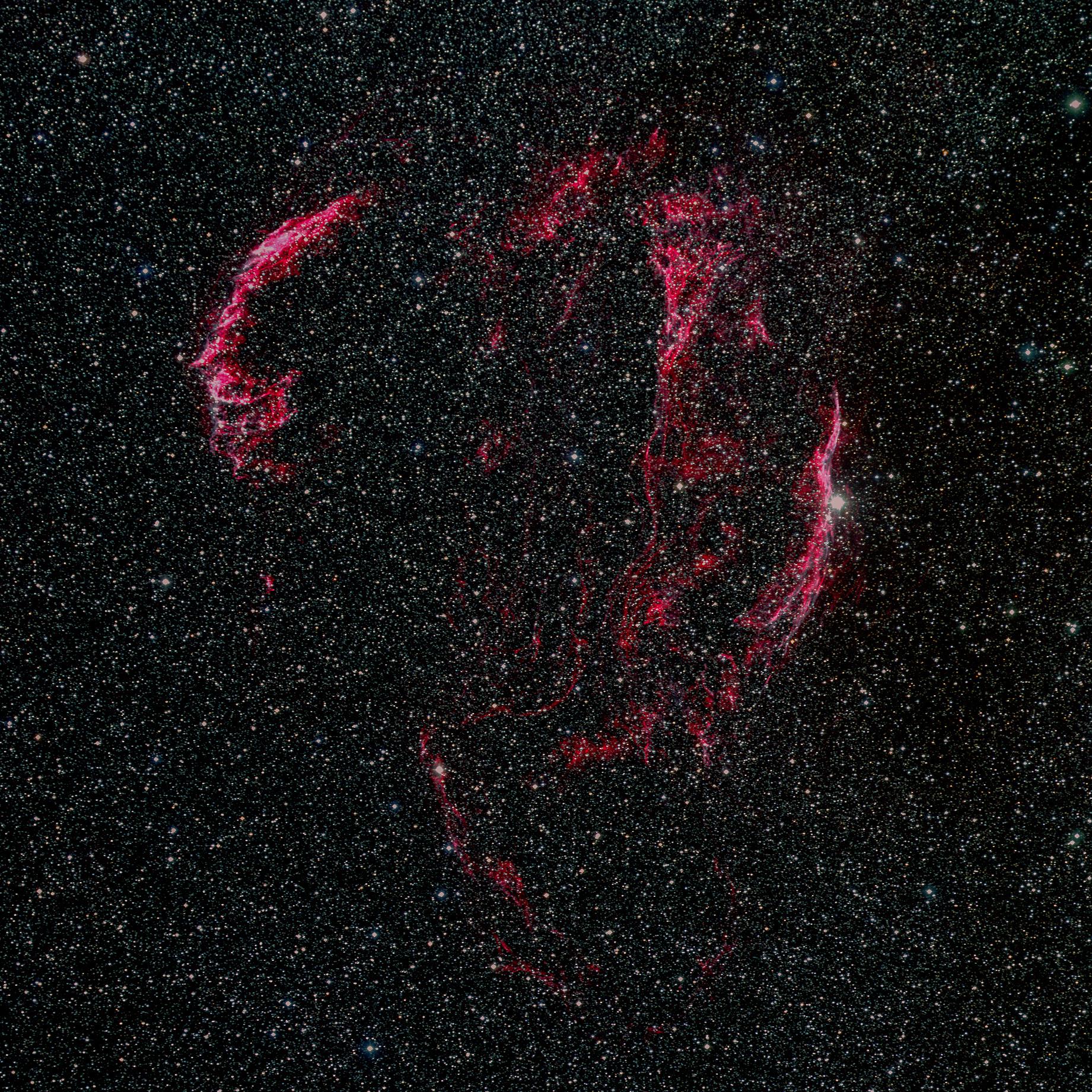 The Veil: Gossamer Ripples of an Ancient Supernova | Scrolller