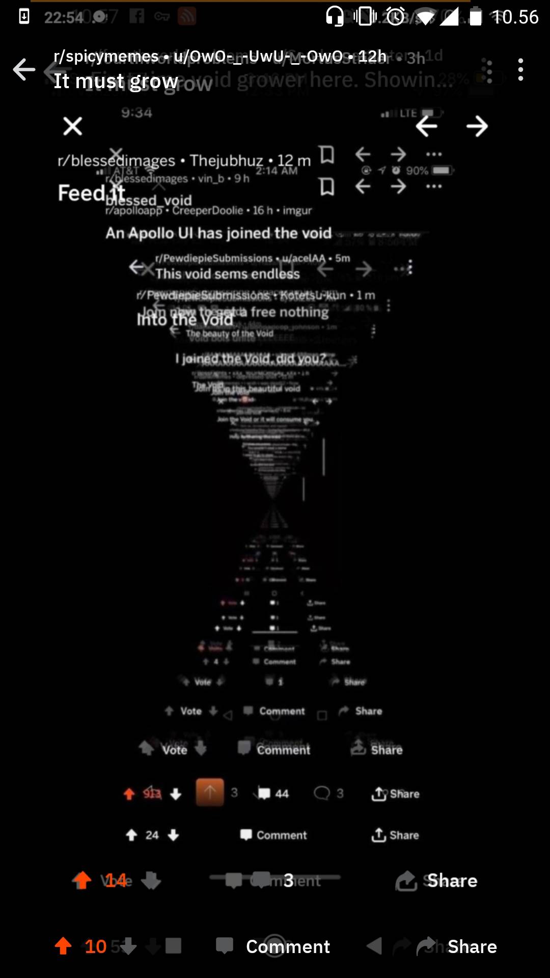 The void | Scrolller