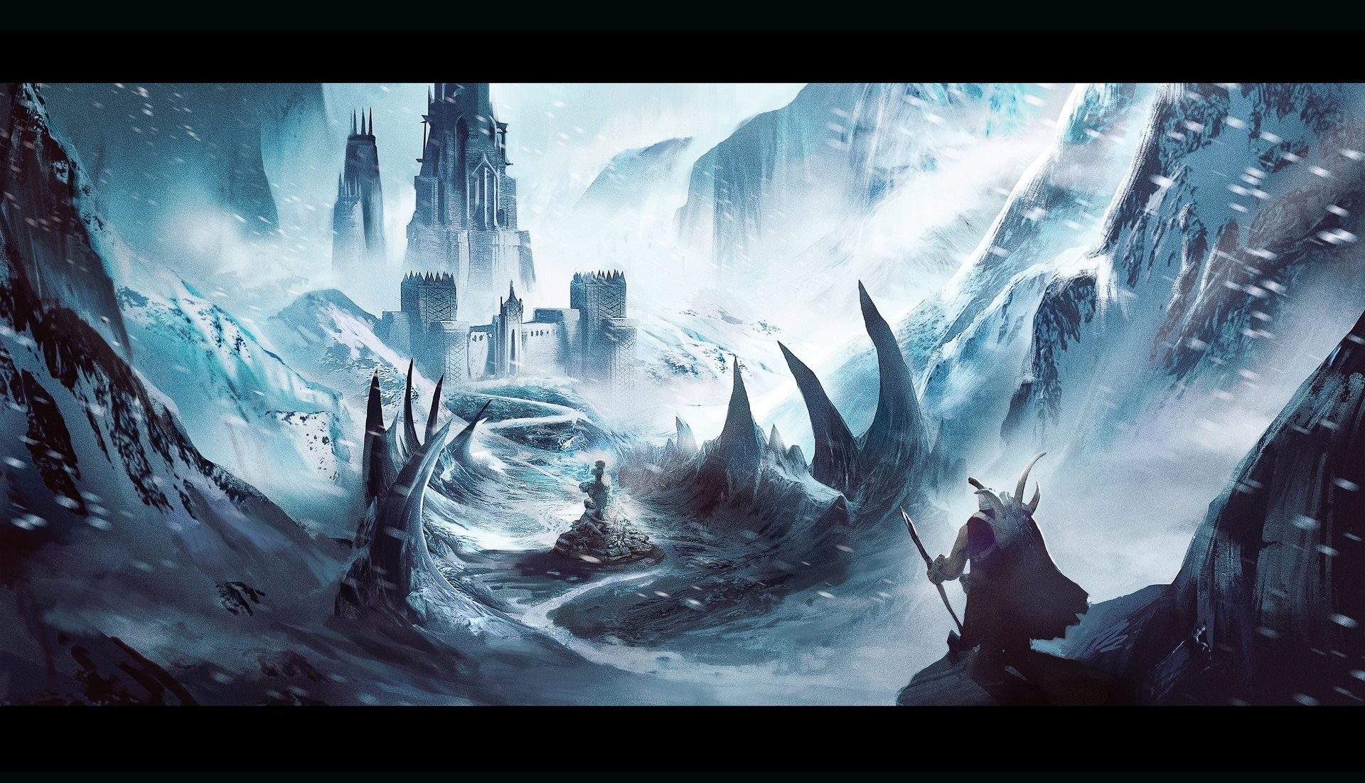 The Winter Castle by Gyin X | Scrolller