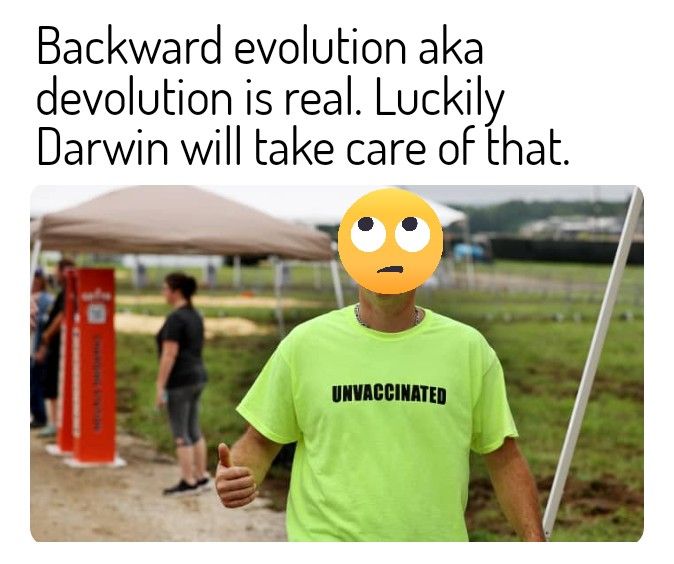 The zealots will even deny the works of Darwin, I'm sure | Scrolller