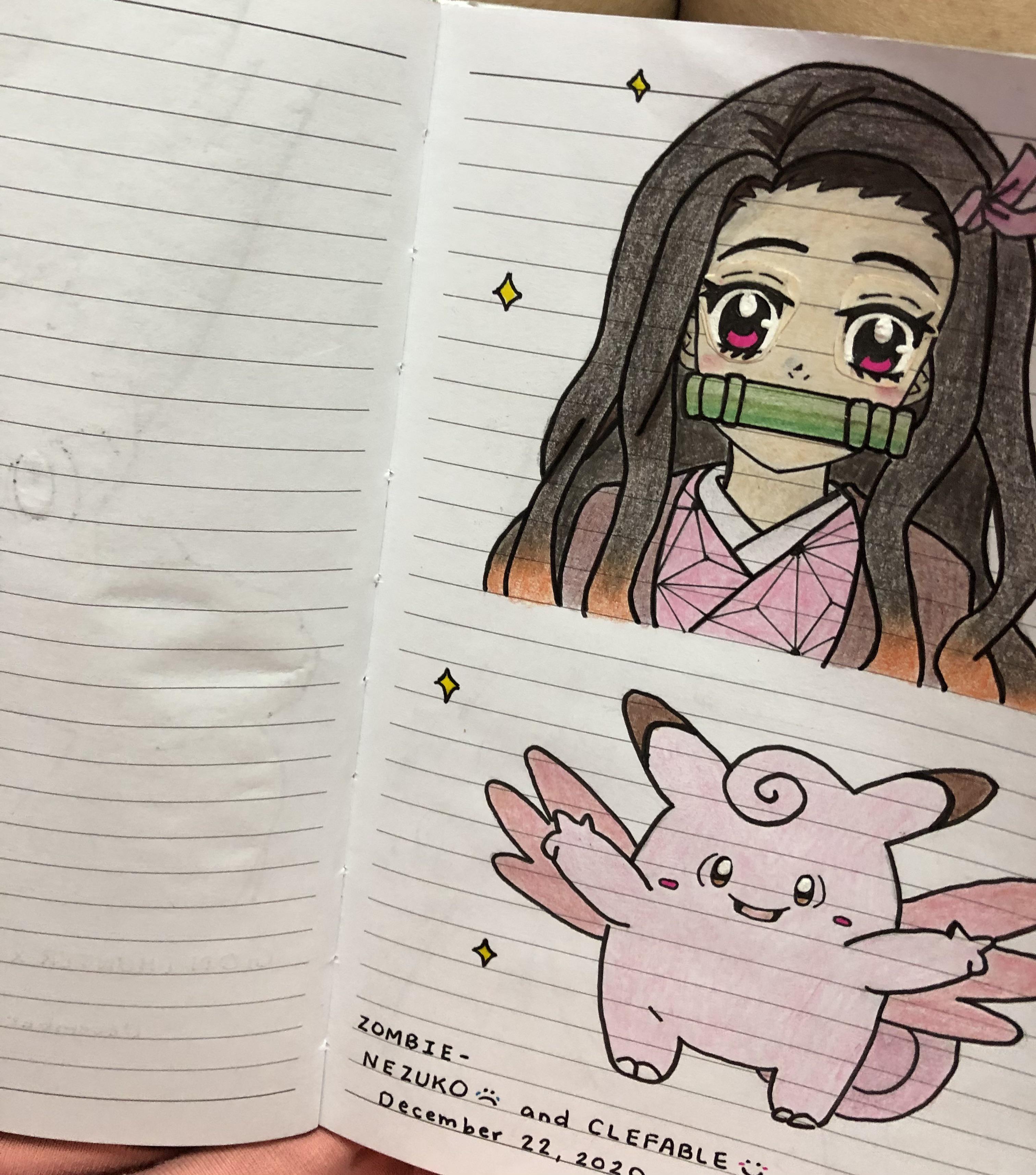 Theme: Pink 🌸 Nezuko and Clefable🌸 | Scrolller