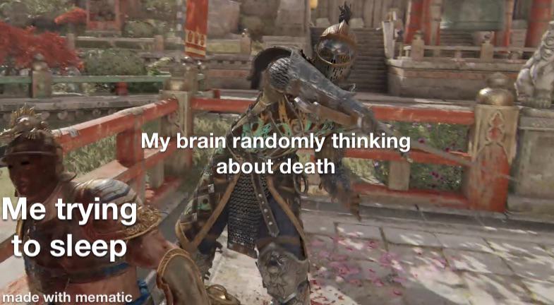 Then finally falling asleep at 4am | Scrolller