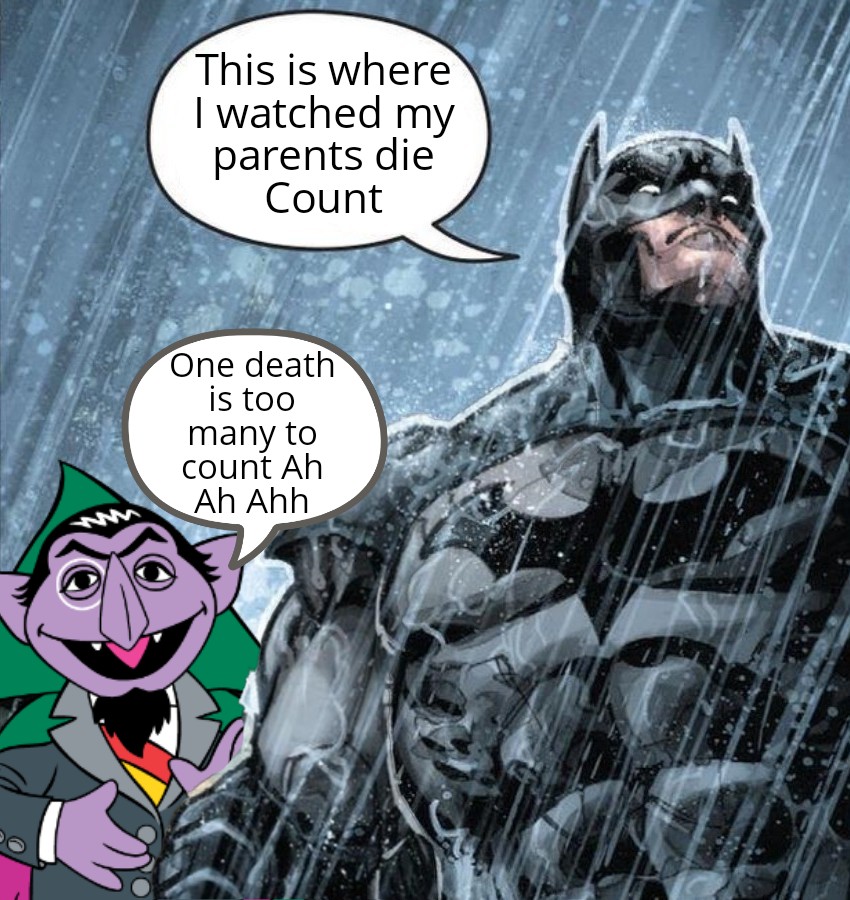 There ain't no sunny days in Gotham City | Scrolller