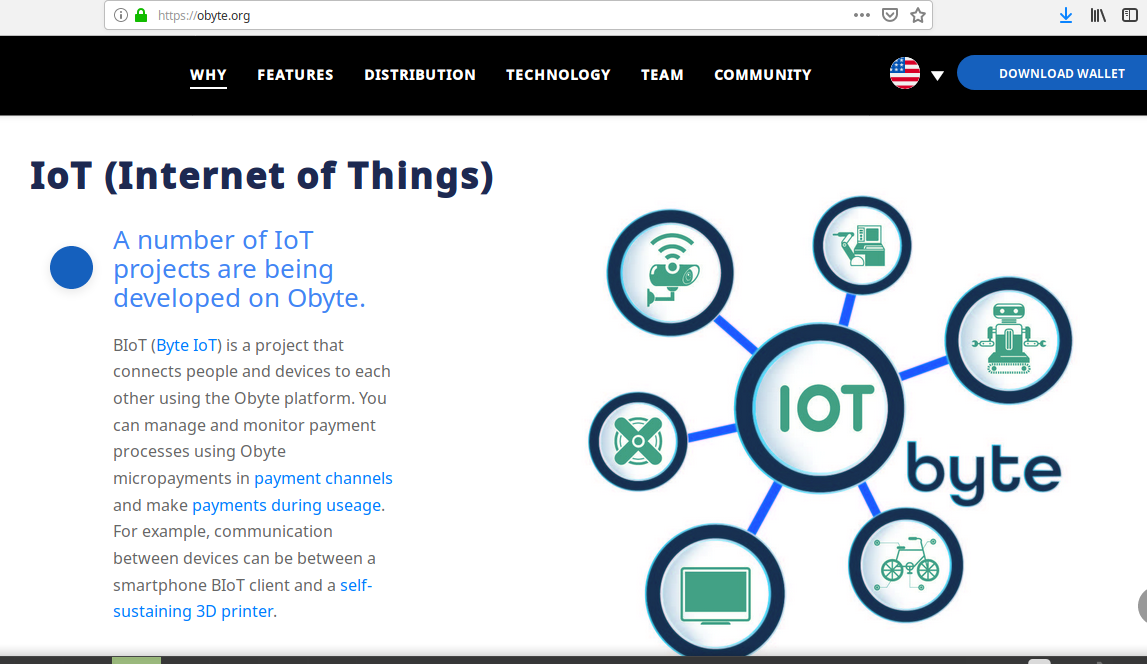 There is a new IoT section on the Obyte website | Scrolller