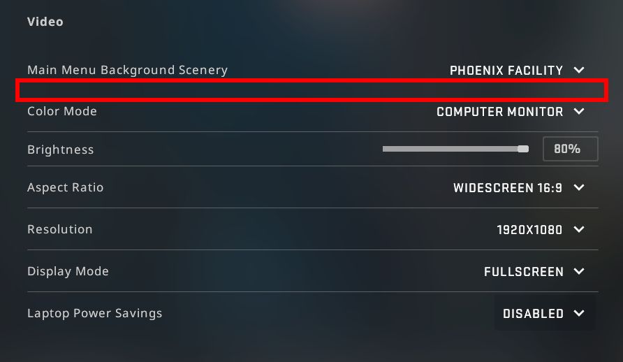 there is no white line underneath the new main menu setting, rendering the game unplayably ...