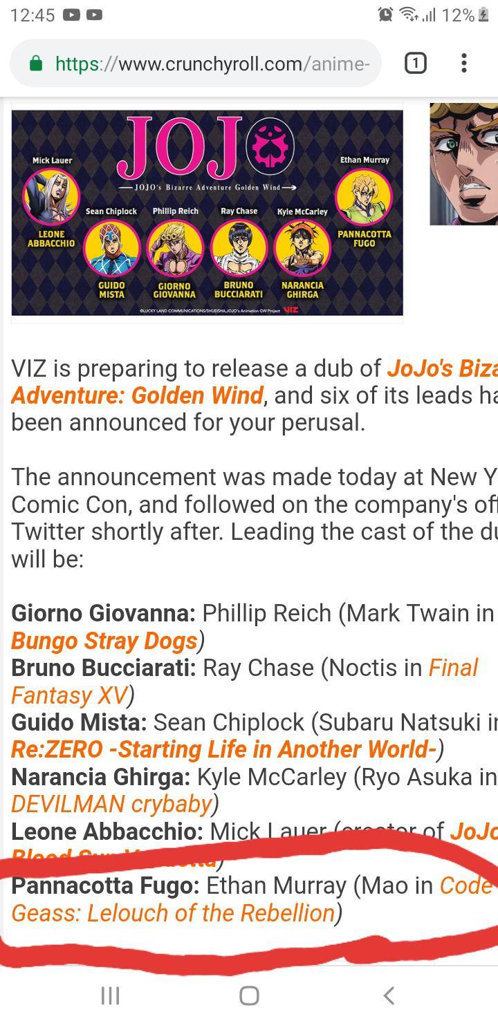 There is now an Ethan Playing a JoJo Charachter! | Scrolller