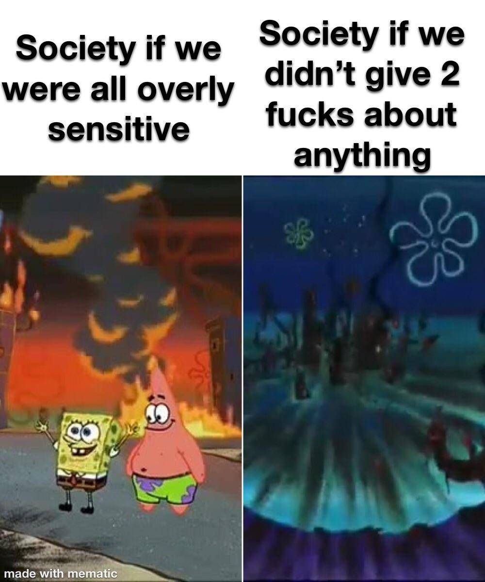 There must be a spot in between | Scrolller