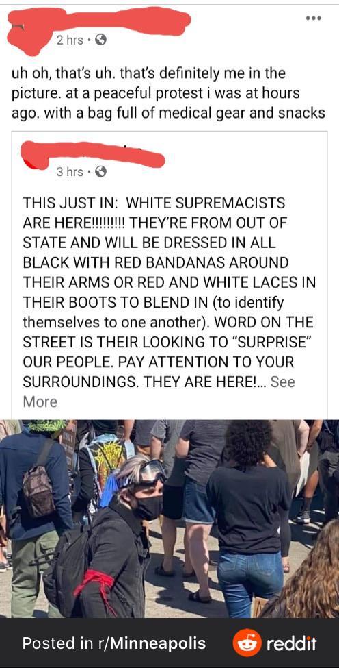 There was an attempt to disrupt the Minneapolis riots | Scrolller