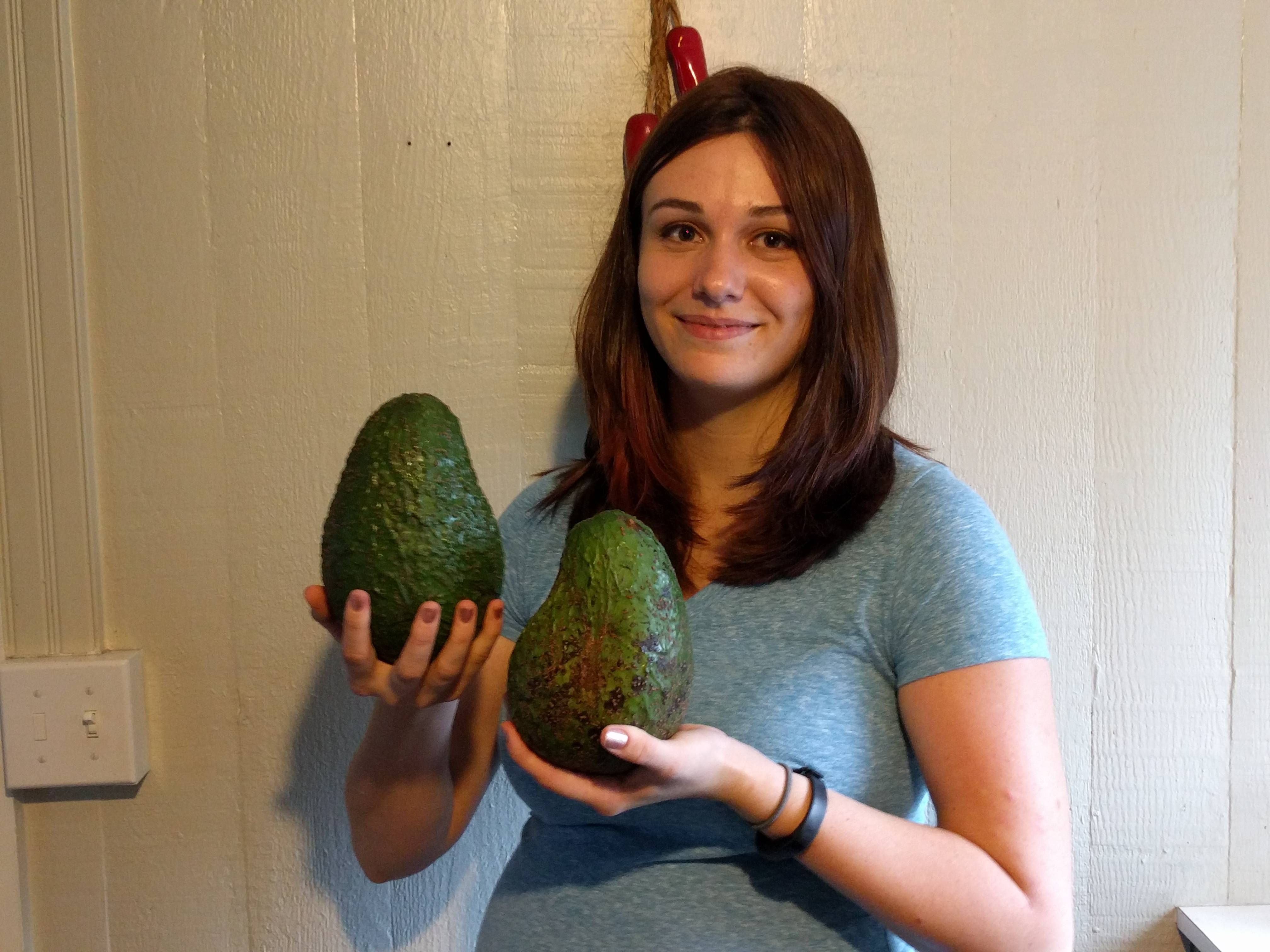 These avocados are about the size of my head... Hawaii is a magical place | Scrolller