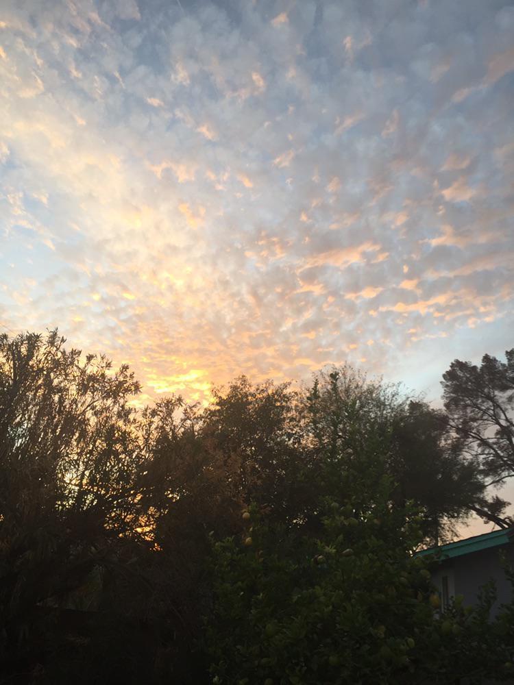 These clouds look upside down rn | Scrolller