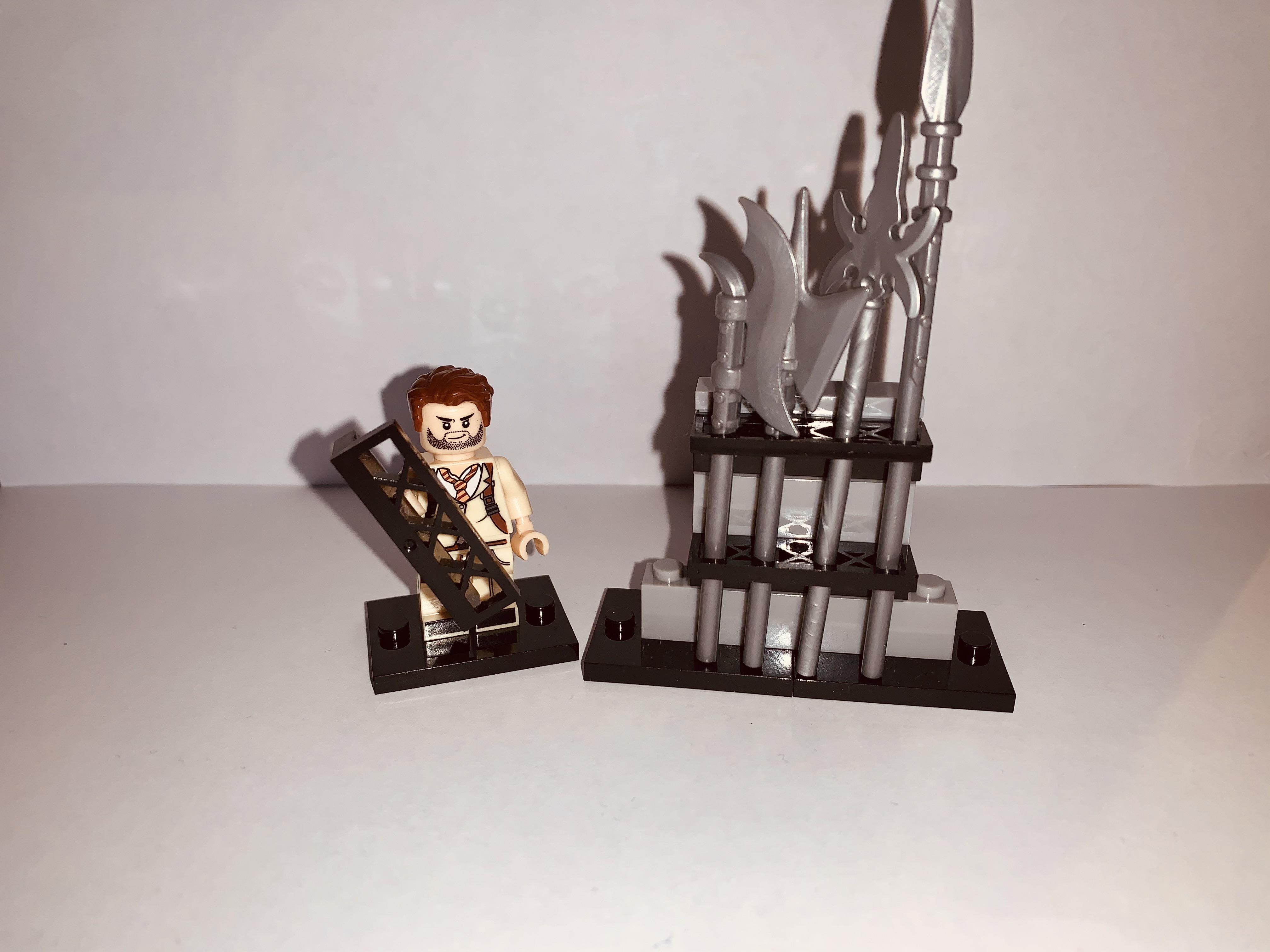 These mini fences make for great weapon racks. (Item No: 3633) | Scrolller