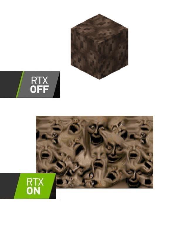 Thanks, I hate minecraft rtx | Scrolller