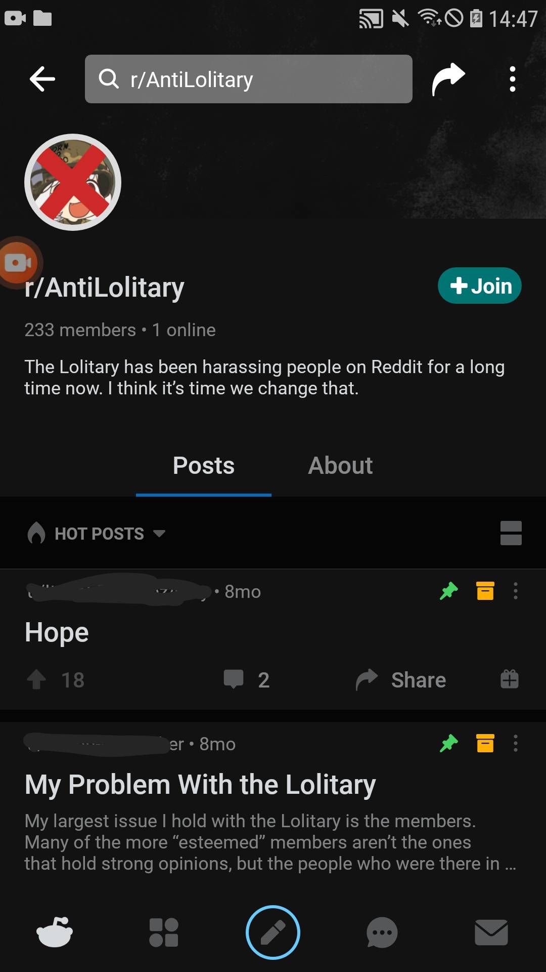 They have created an anti-Lolitary subreddit | Scrolller