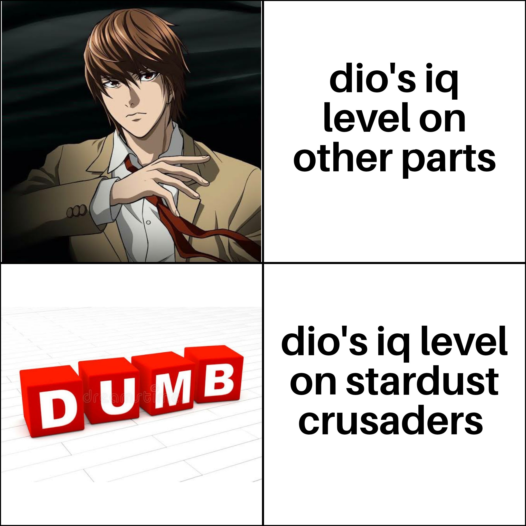 They really nerfed dio on part 3 | Scrolller