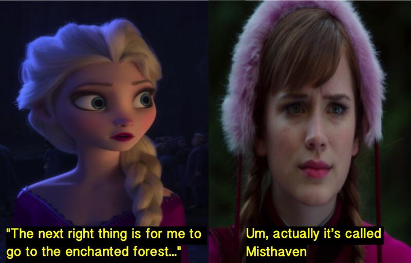 They went to the wrong enchanted forest (frozen 2) | Scrolller