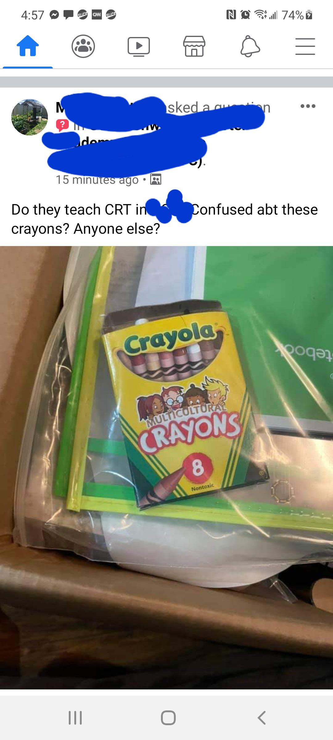 🤦‍♀️ They're just crayons | Scrolller