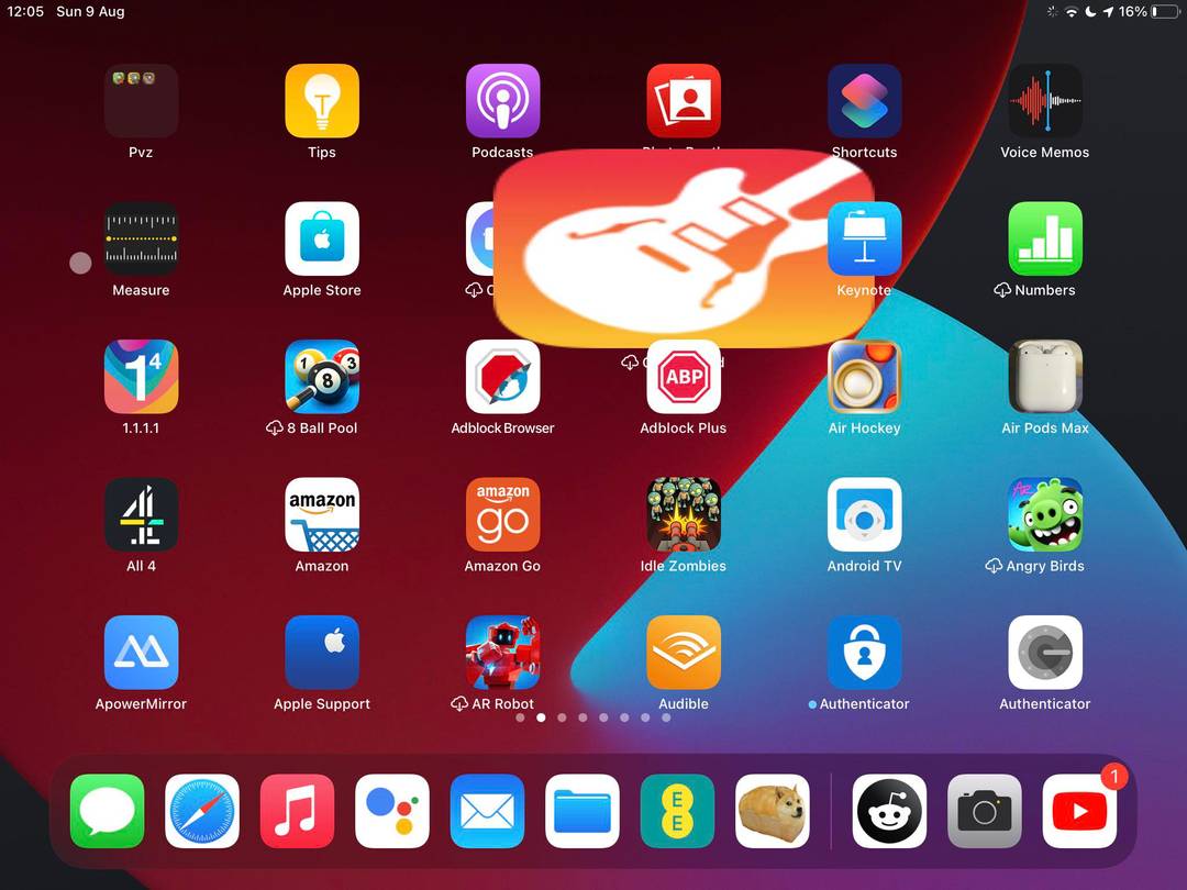 Thick boi garage band 🤣 what u been eating (iPadOS 14 pb4) | Scrolller