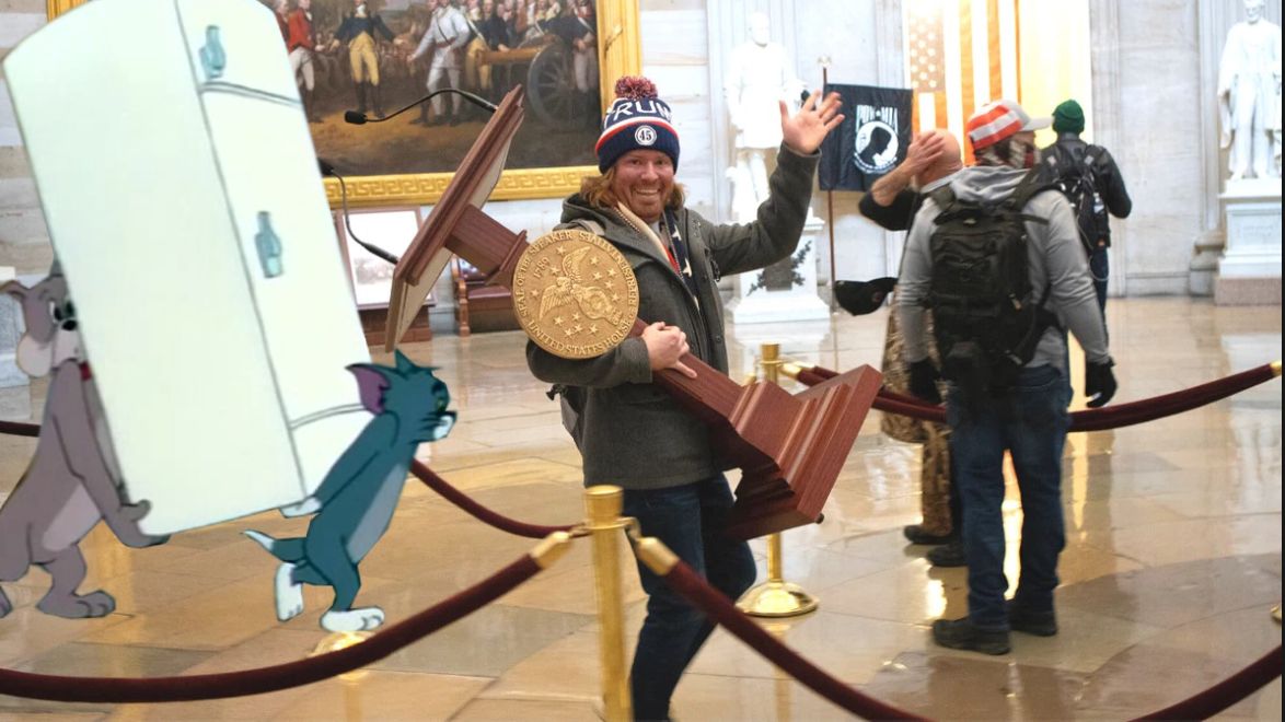 things are getting pretty crazy at the capitol rn | Scrolller