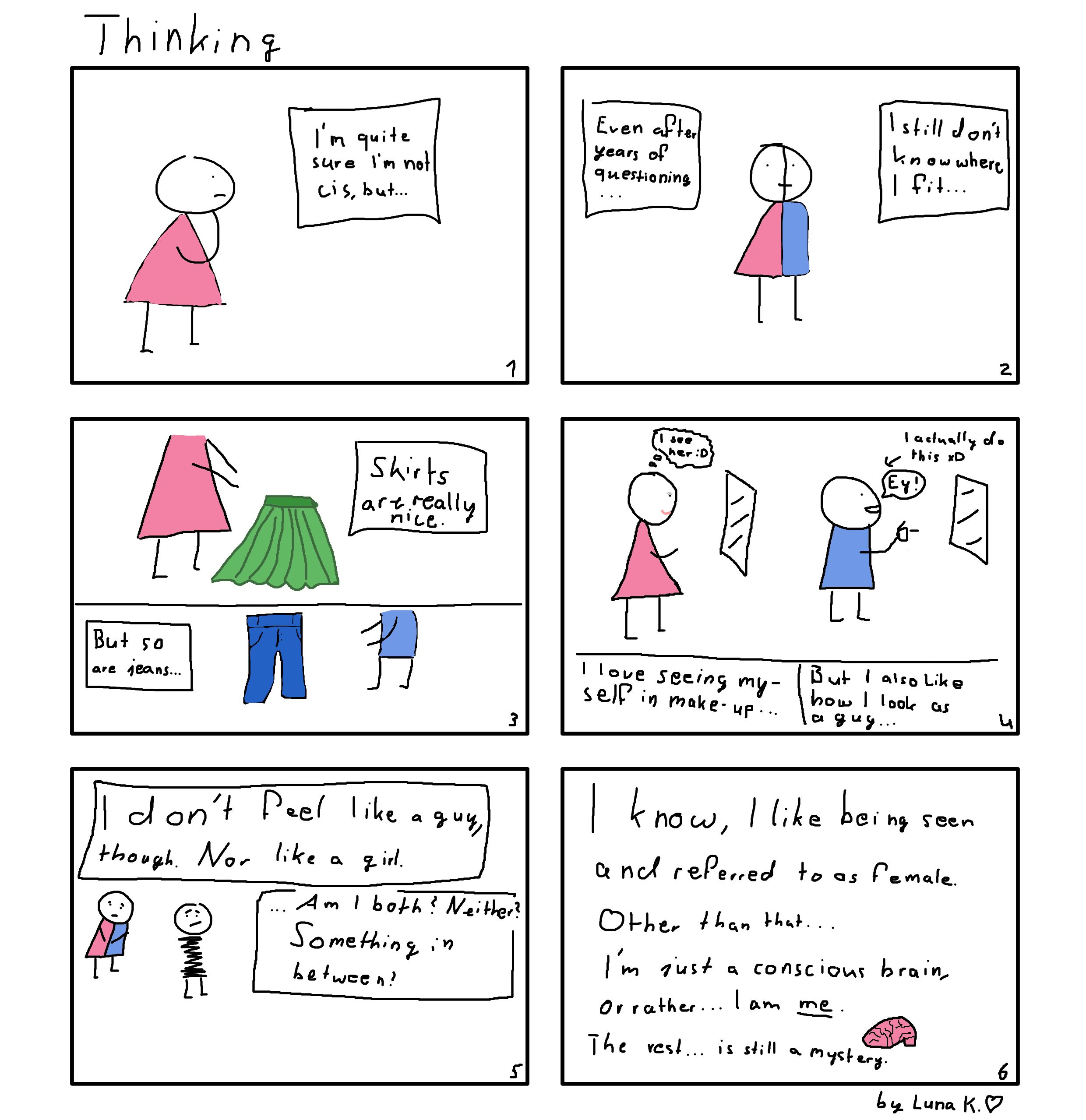 Thinking hurts the brain soup | Scrolller