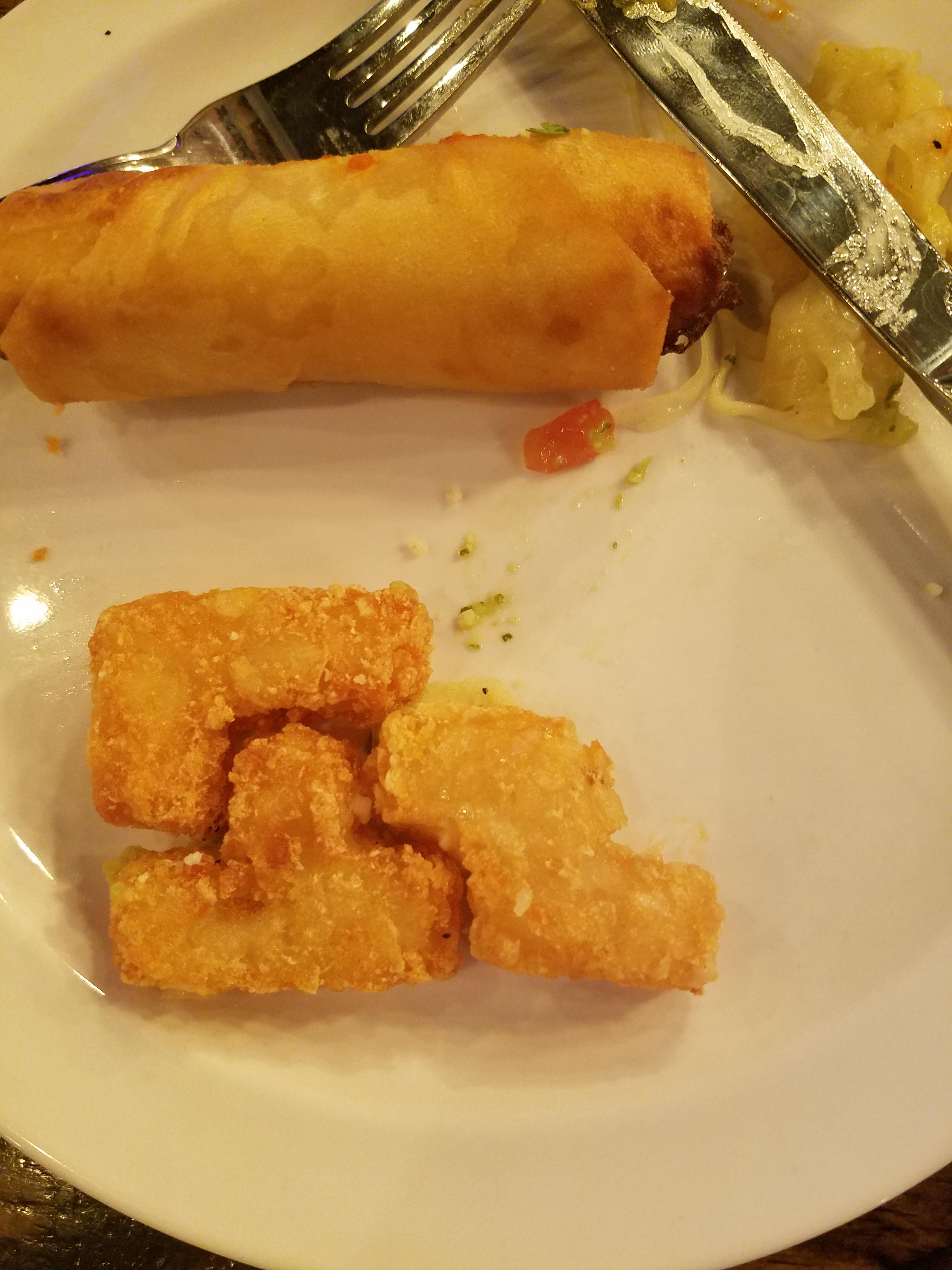 This arcade serves Tetris shaped tater tots | Scrolller