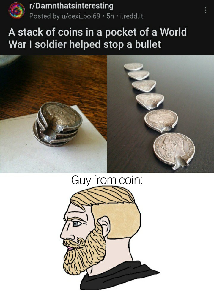 This guy looks like chad | Scrolller