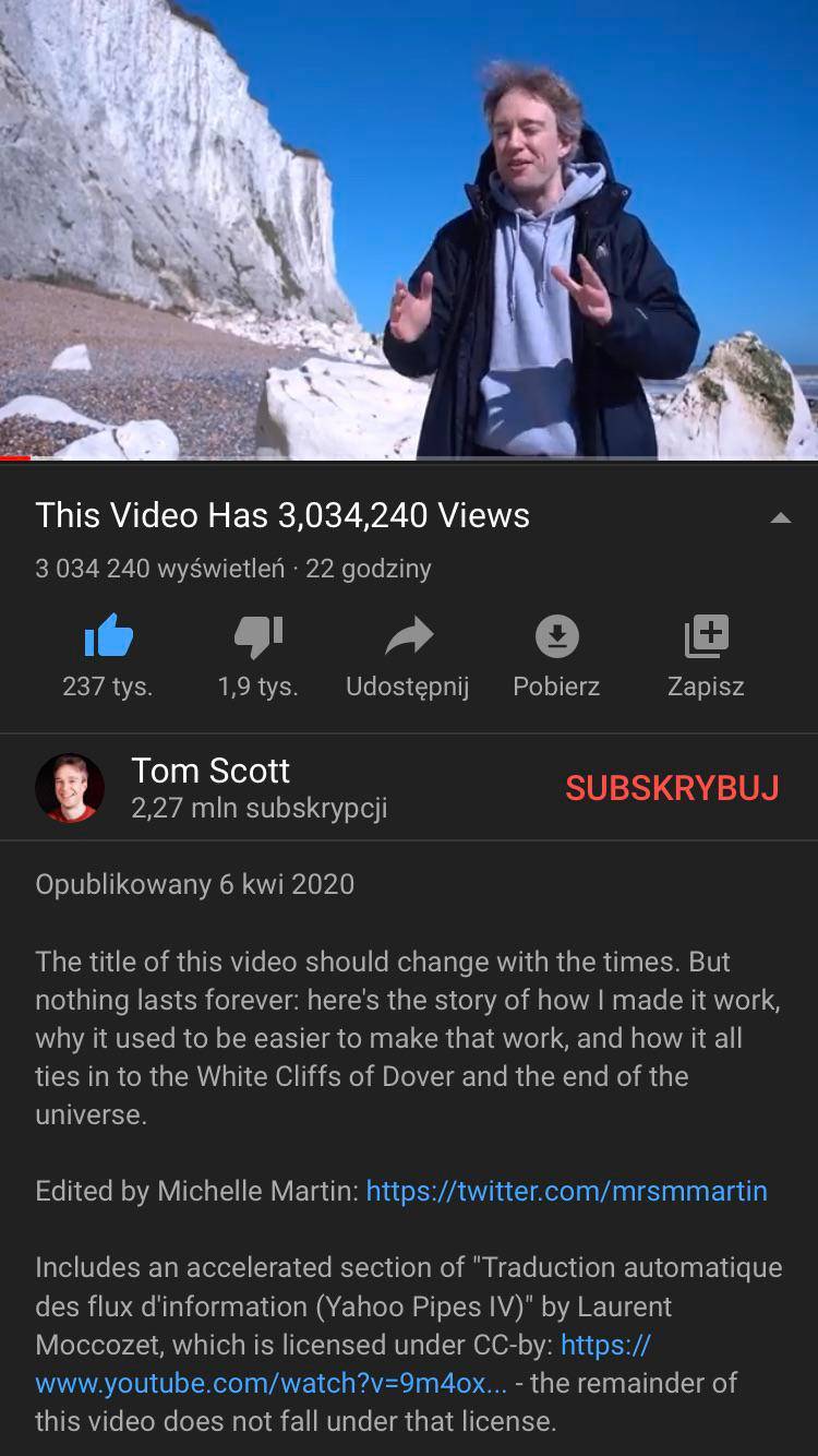 This guy made a program that changes the title of the video to its views | Scrolller