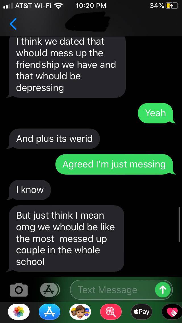 This hurt it was a failed flirt | Scrolller