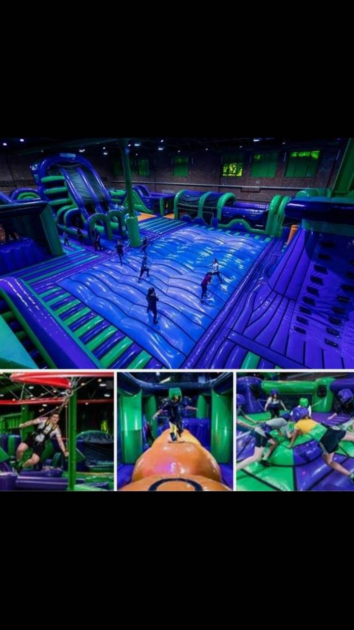 This indoor inflatable theme park looks super fun! (Newcastle, UK). | Scrolller