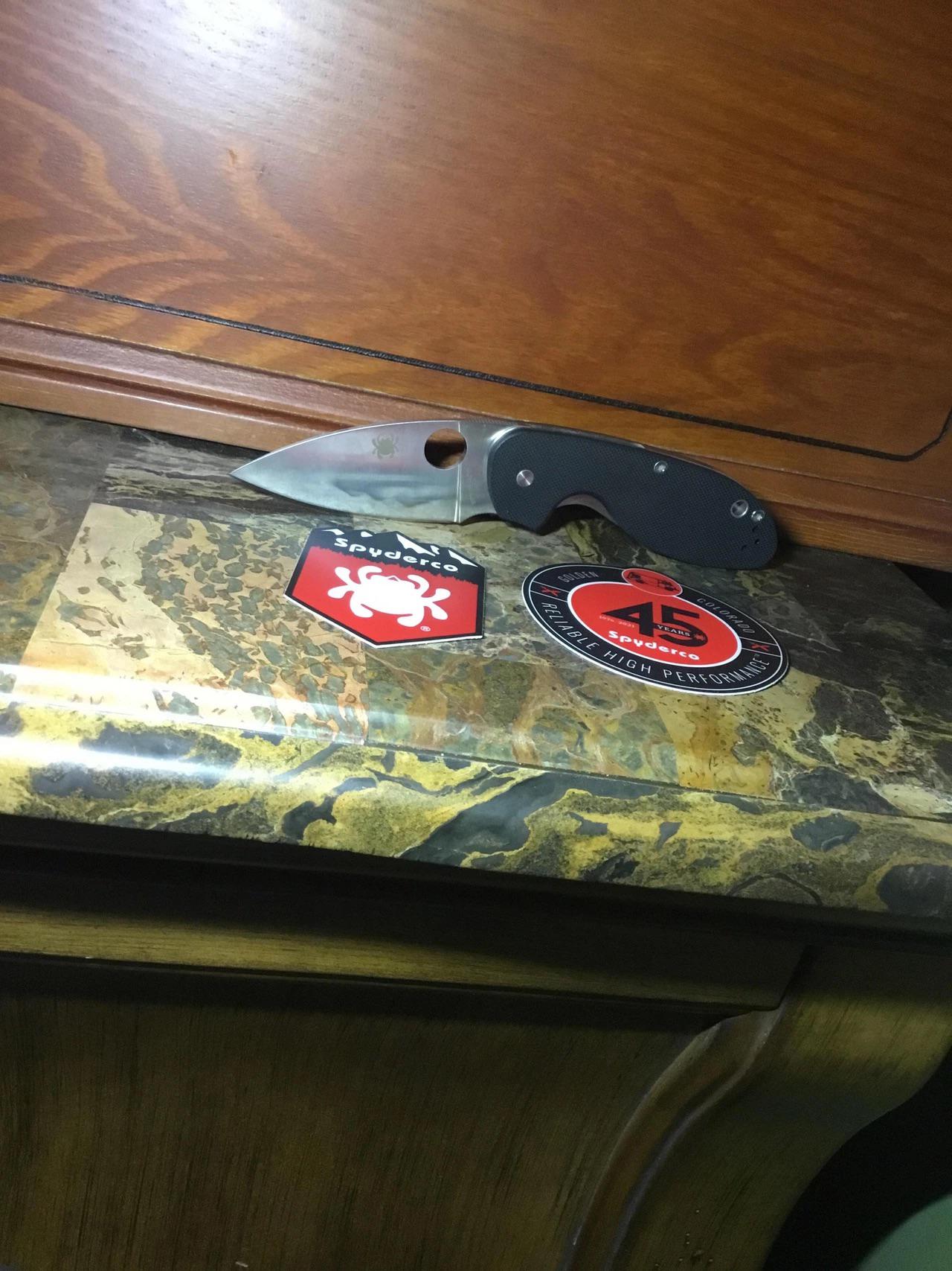 This is just amazing. My first spyderco ever. Thank you so much guys for everything. | Scrolller