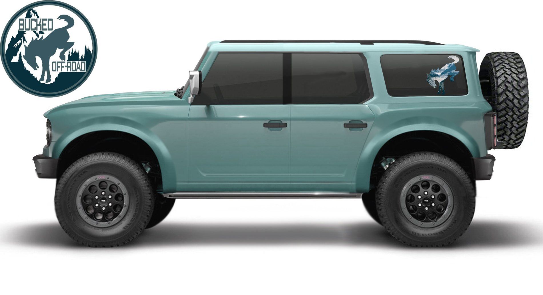 This is my favorite rendering of the 2021 Bronco yet. | Scrolller