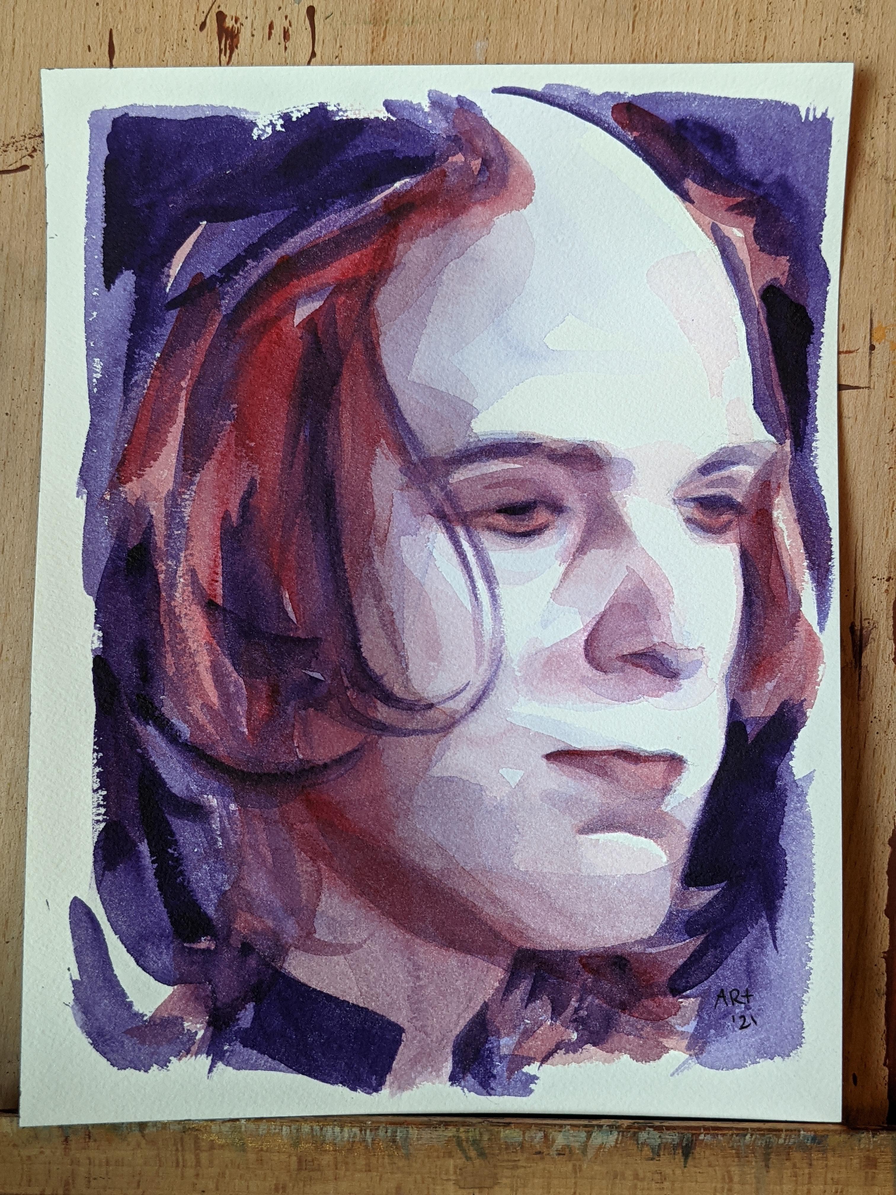 This is my painting. It's called, Dancing With the Moonlit Knight | Scrolller